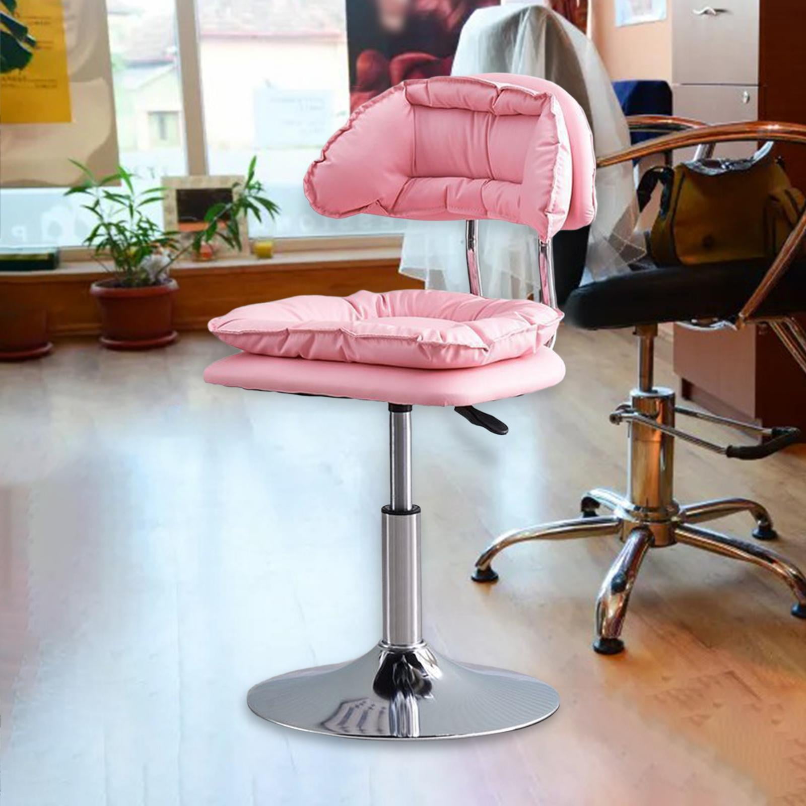 LOVIVER Rolling Bar Stool Barstools with High Back Double Layer Sponge ...