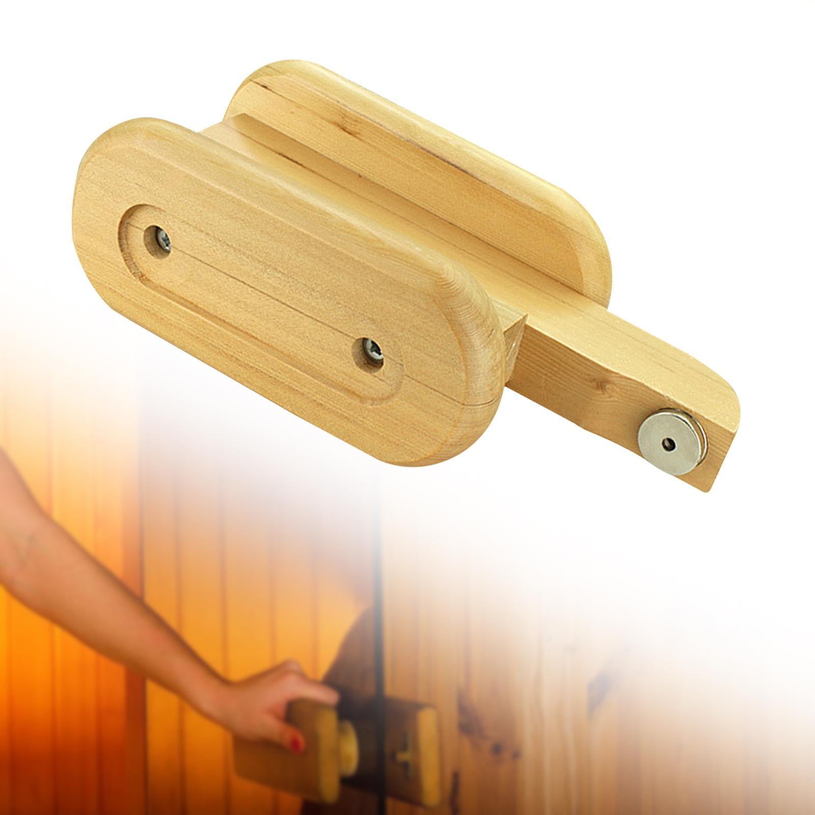 LOVIVER Sauna Door Handle Wooden Door Pull Room Easy Installation Wood ...