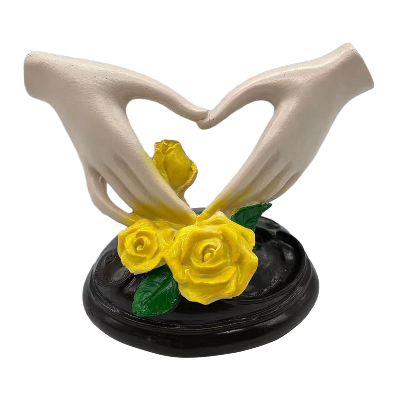 LOVIVER Sculpture Sculpture Durable Compact Small Art Figurine Love ...