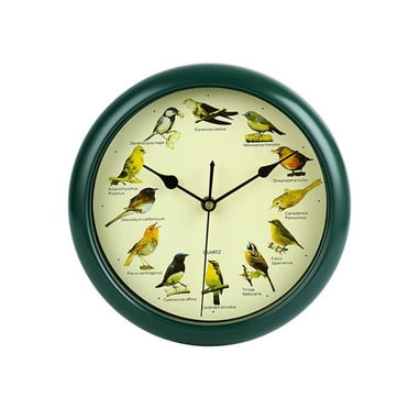 Audubon Singing Bird Clock 13 Inch - Walmart.com