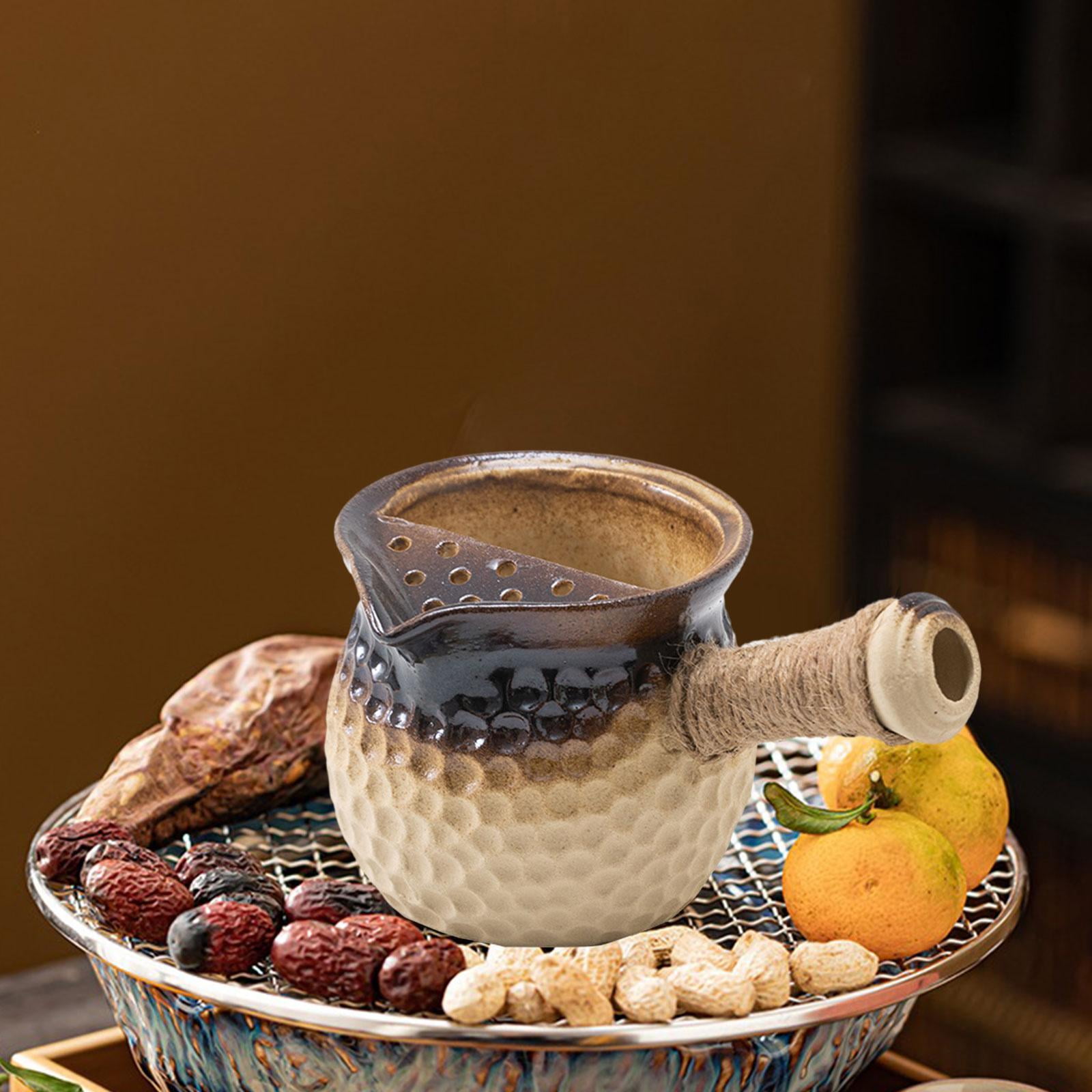 LOVIVER Traditional Chinese Ceramic Teapot 18oz Blooming and Loose Tea ...