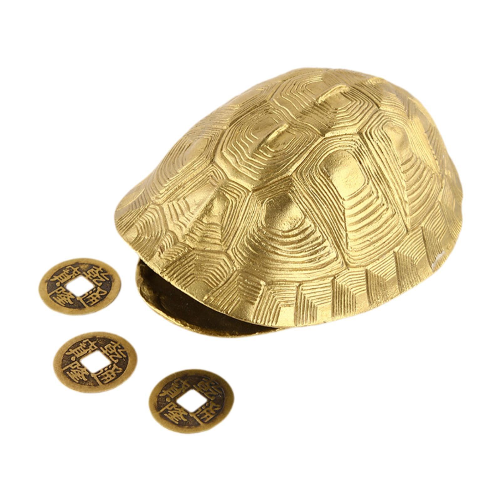 LOVIVER Turtle Shell Statue Sculpture Craft Ideal Gift Unique Artistic ...