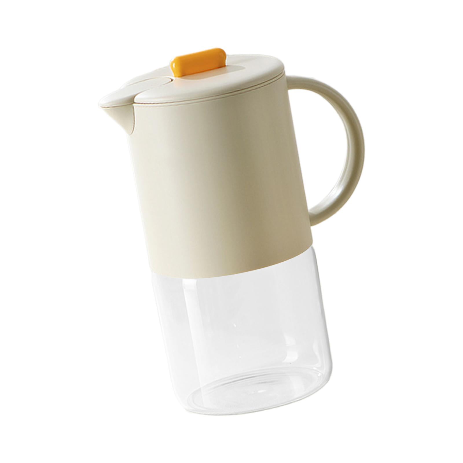 LOVIVER Water Container Cold Water Jug 1.8L Large with Handle Fruit ...