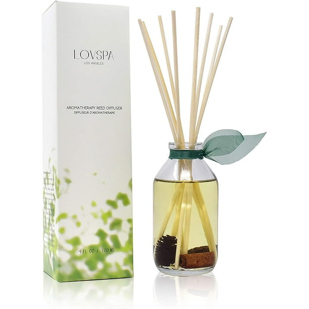 LOVSPA Cinnamon Pinecones Reed Diffuser Oil Gift Set | Woody Pine Cones ...