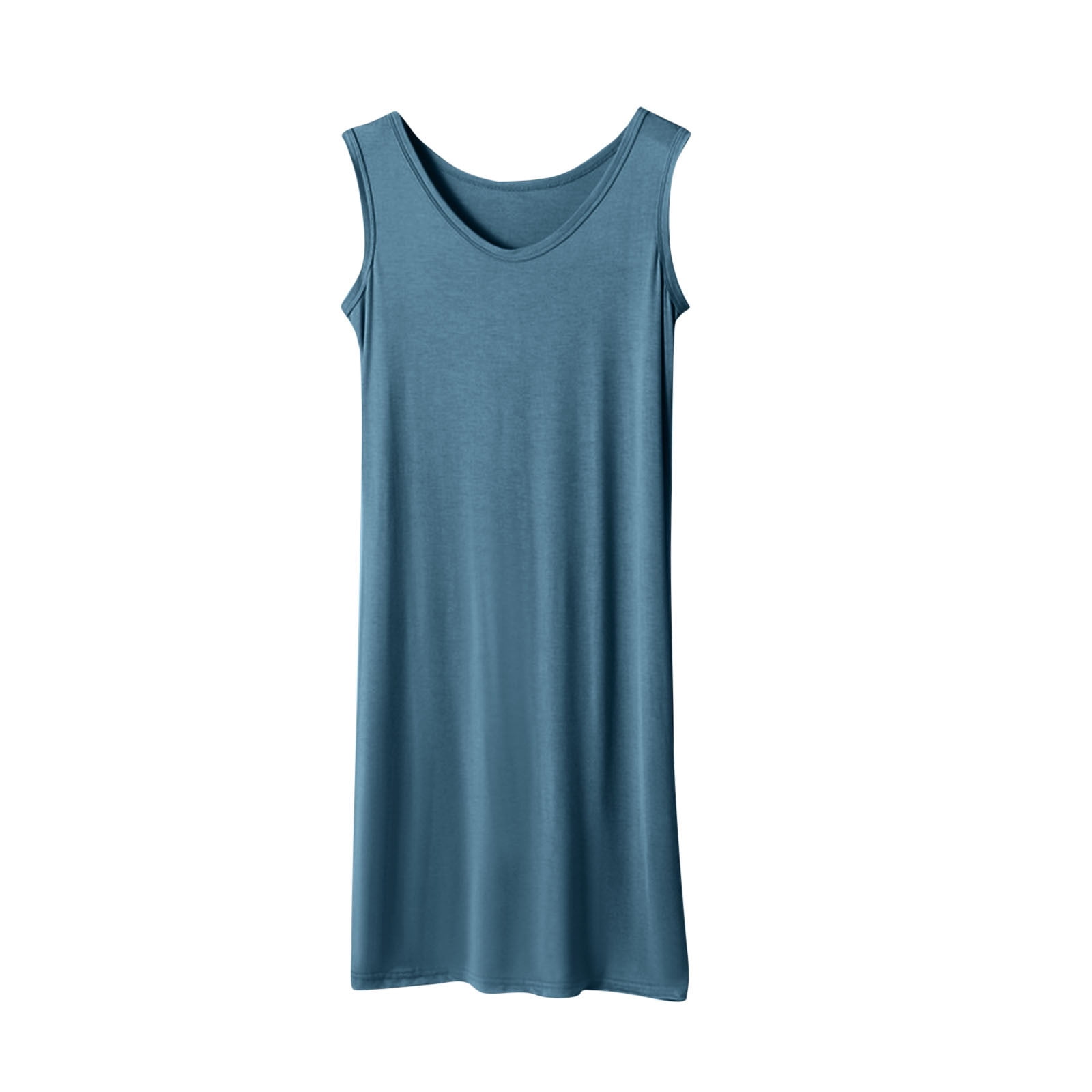 LOVZFMLL Dresses for Women Sleeveless Tank Dress Super Soft Pajama ...