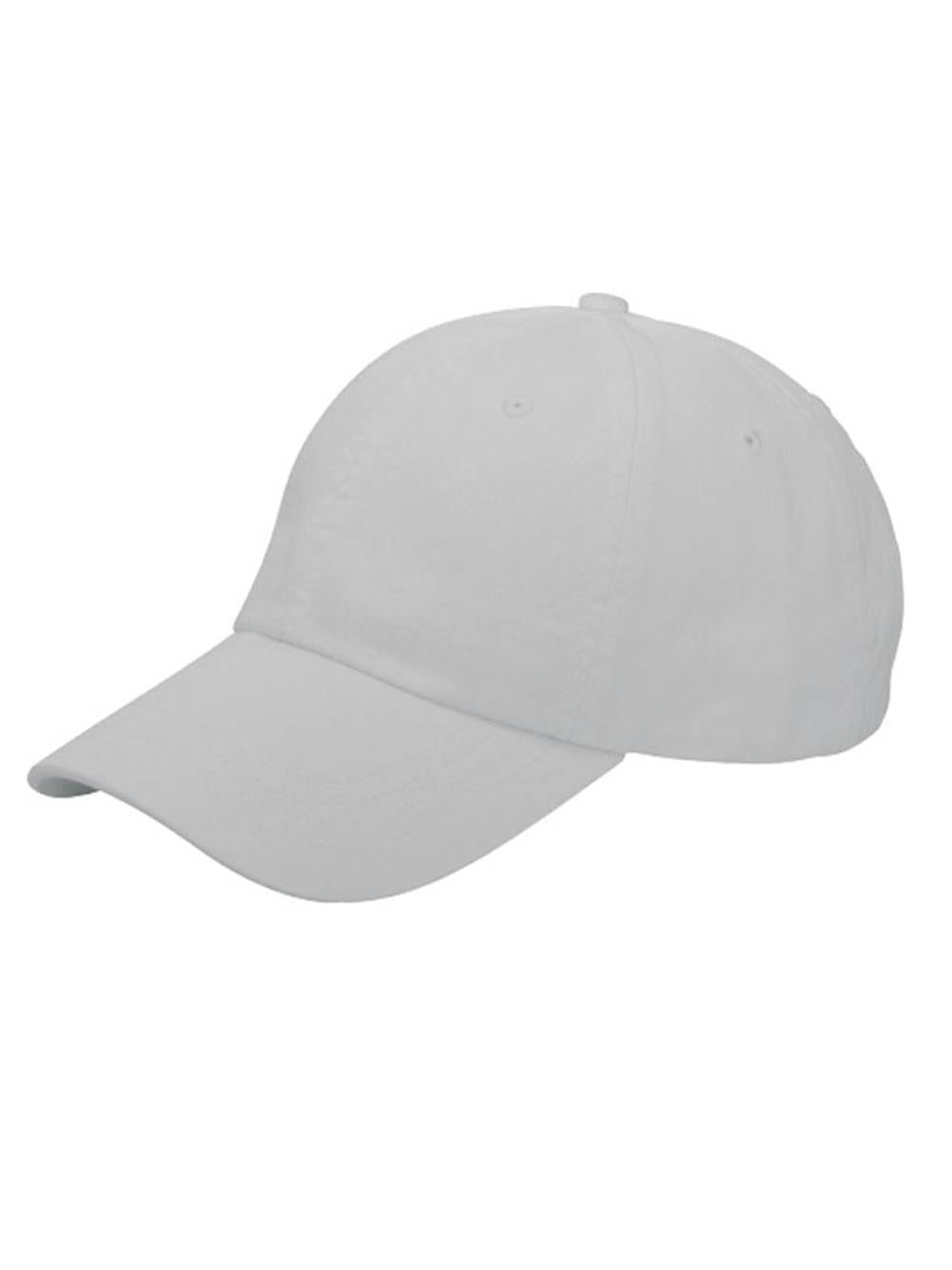 LOW PROFILE (UNSTRUCTURED) 100% ORGANIC COTTON CAP WASHED - White ...