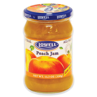 LOWELL Peach Jam ( Pack of 1) - Walmart.com