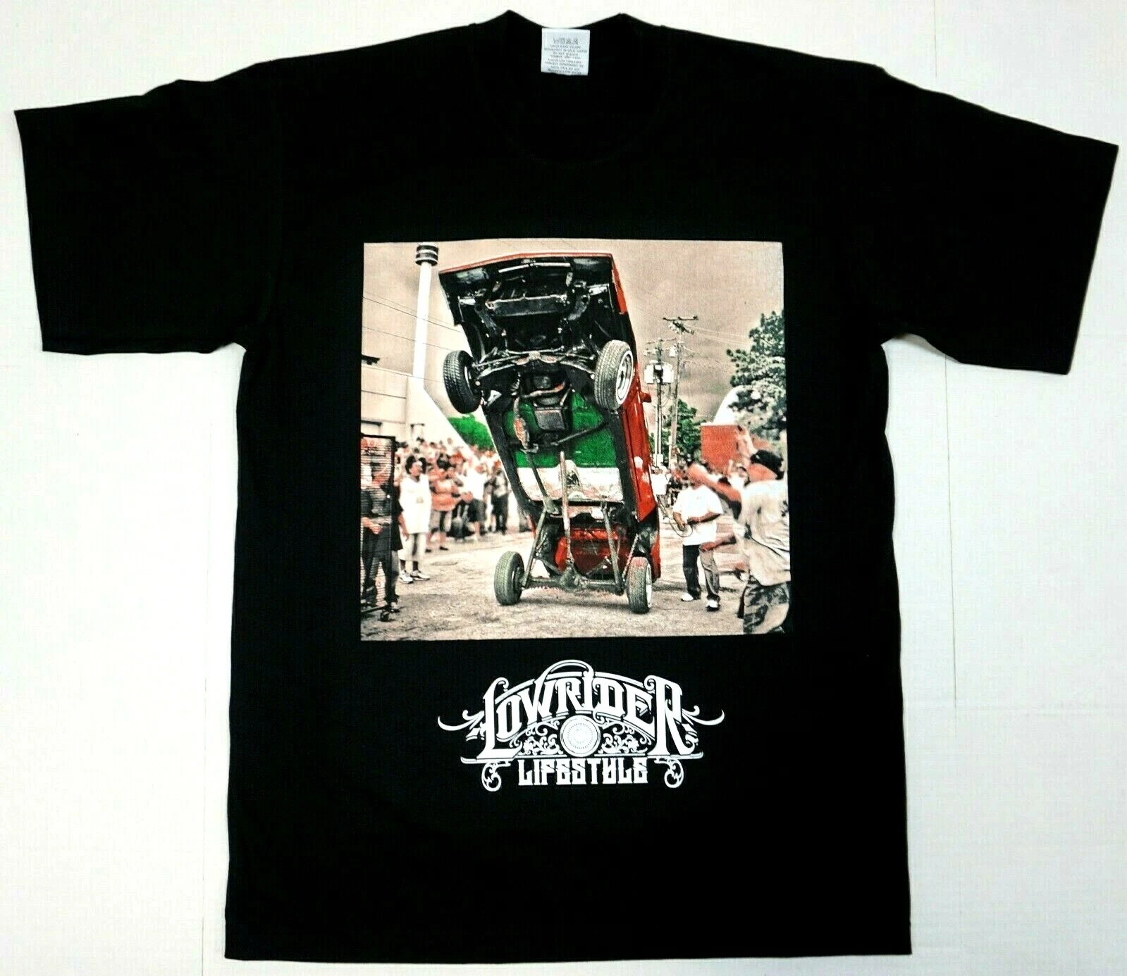 LOWRIDER LIFESTYLE T-shirt Mexico Chicano Urban Streetwear Men's Tee ...