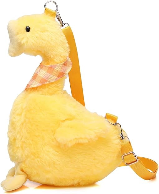 LOXOMU Women Kawaii Chicken Purse, Small Cute Stuffed Animal Purse ...