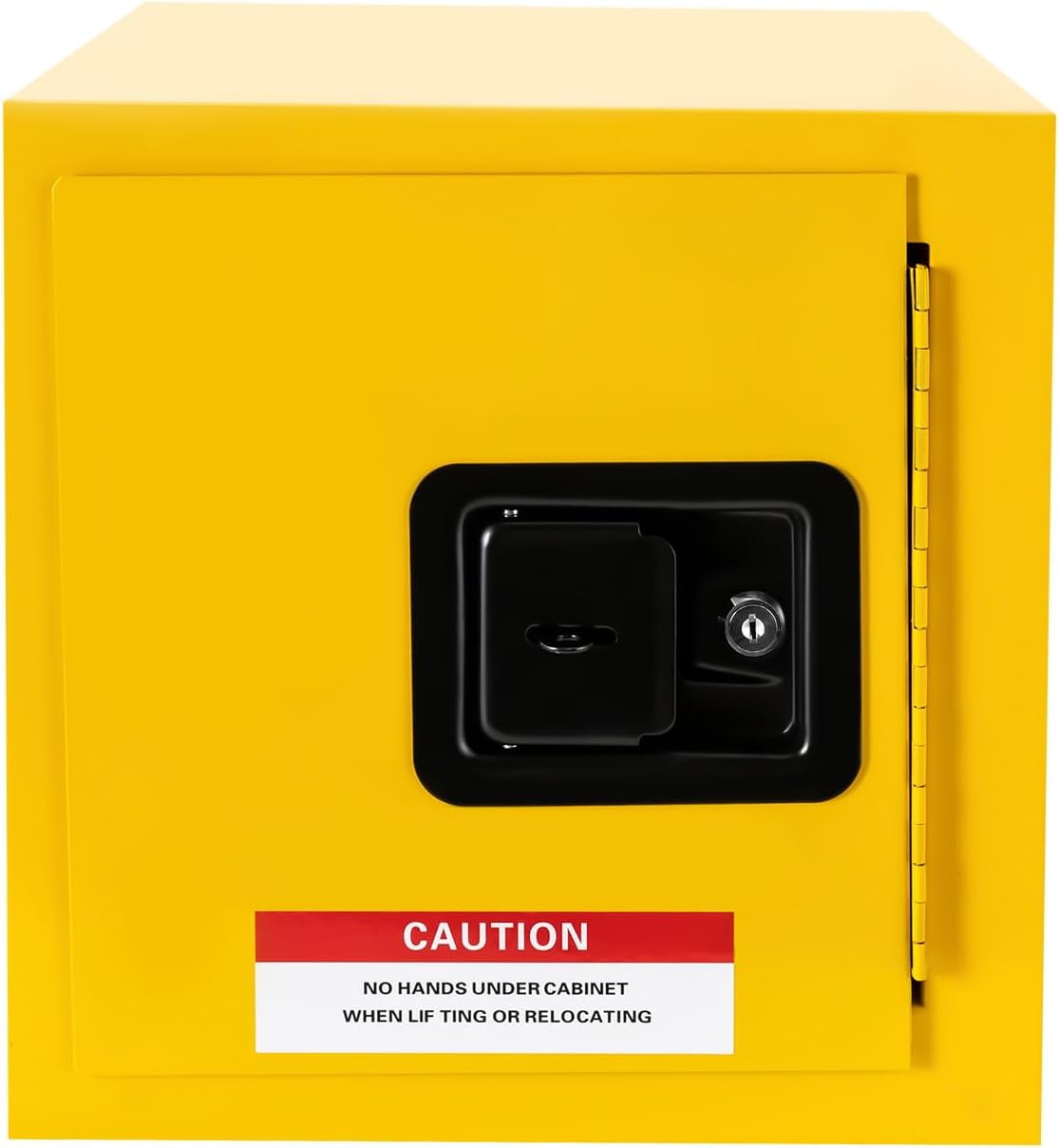 LOYALHEARTDY 13" x 13" x 13" Flammable Cabinet，1 Door Mini Safety ...