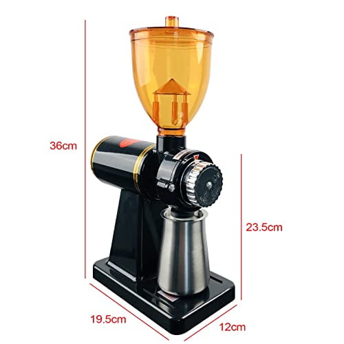 LOYALHEARTDY 180W Electric Coffee Bean, Commercial and Home Milling ...