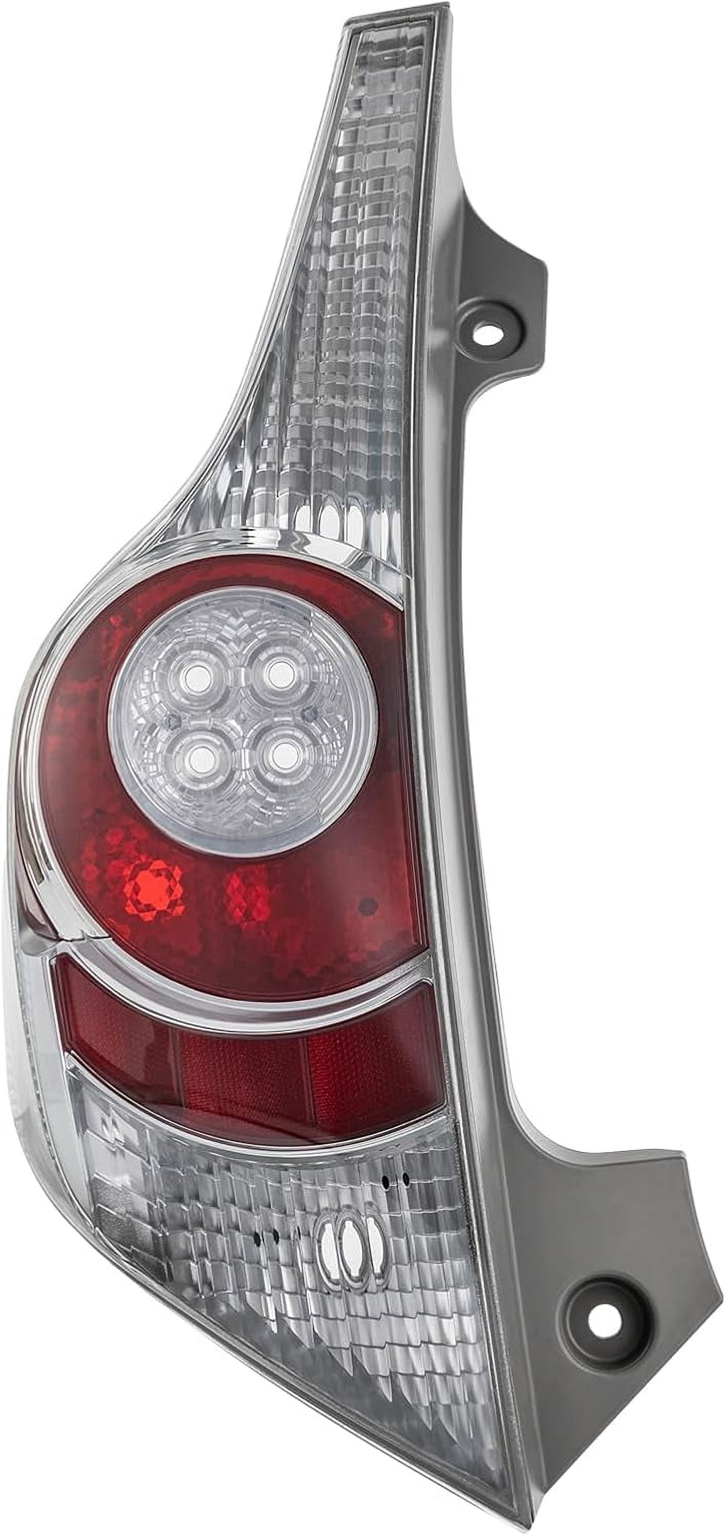 LOYALHEARTDY For 2012 2013 2014Toyota Prius C Halogen Rear Tail Lights ...