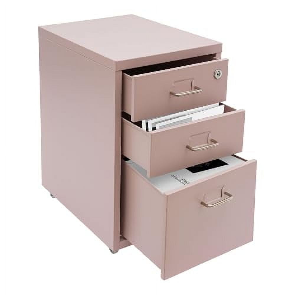 LOYALHEARTDY 3-Drawer Vertical Locking File Cabinet for Hanging Letter ...