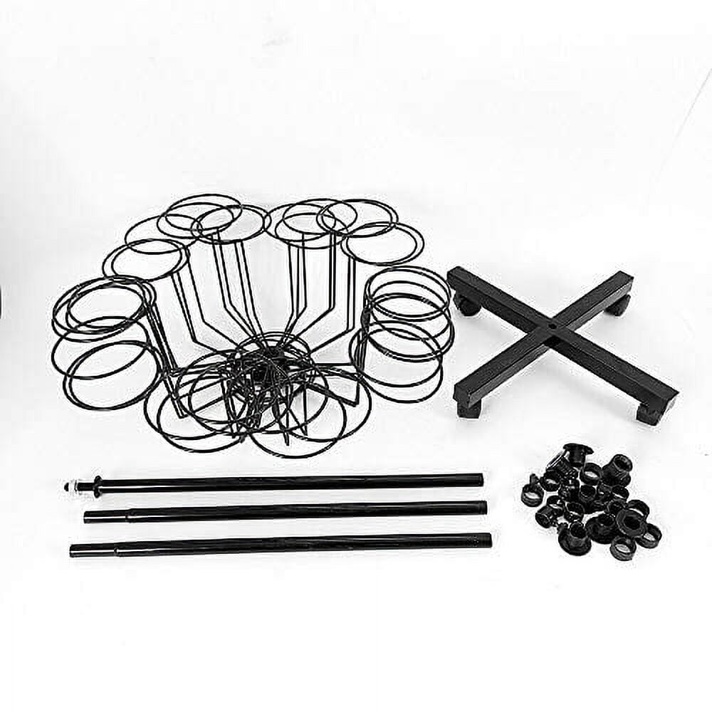 LOYALHEARTDY Hats Stand Display, Adjustable Iron Hat Rack Stand, Hat ...