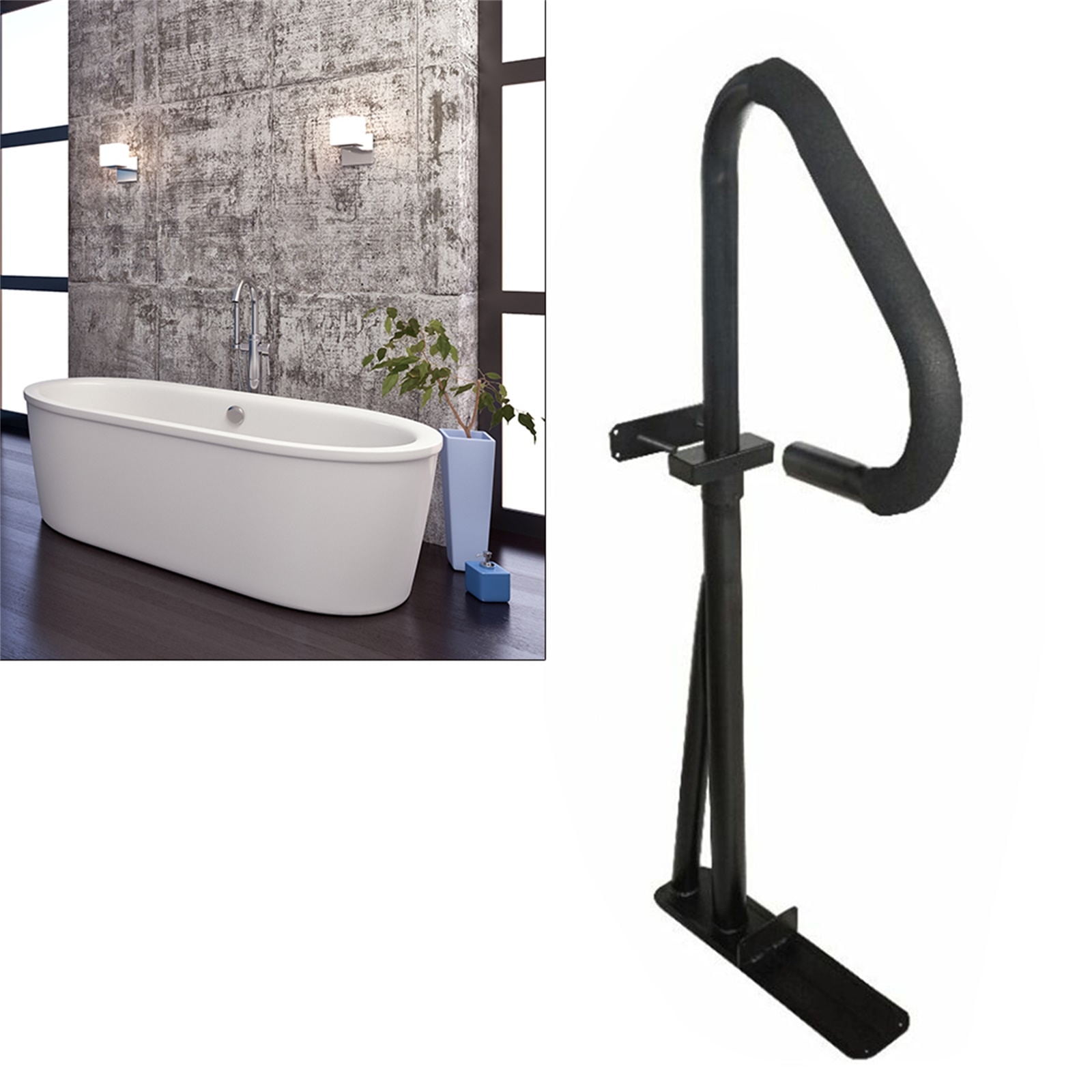 LOYALHEARTDY Hot Tub SPA Handrail Universal Bathtub Spa Side Rail Spa ...