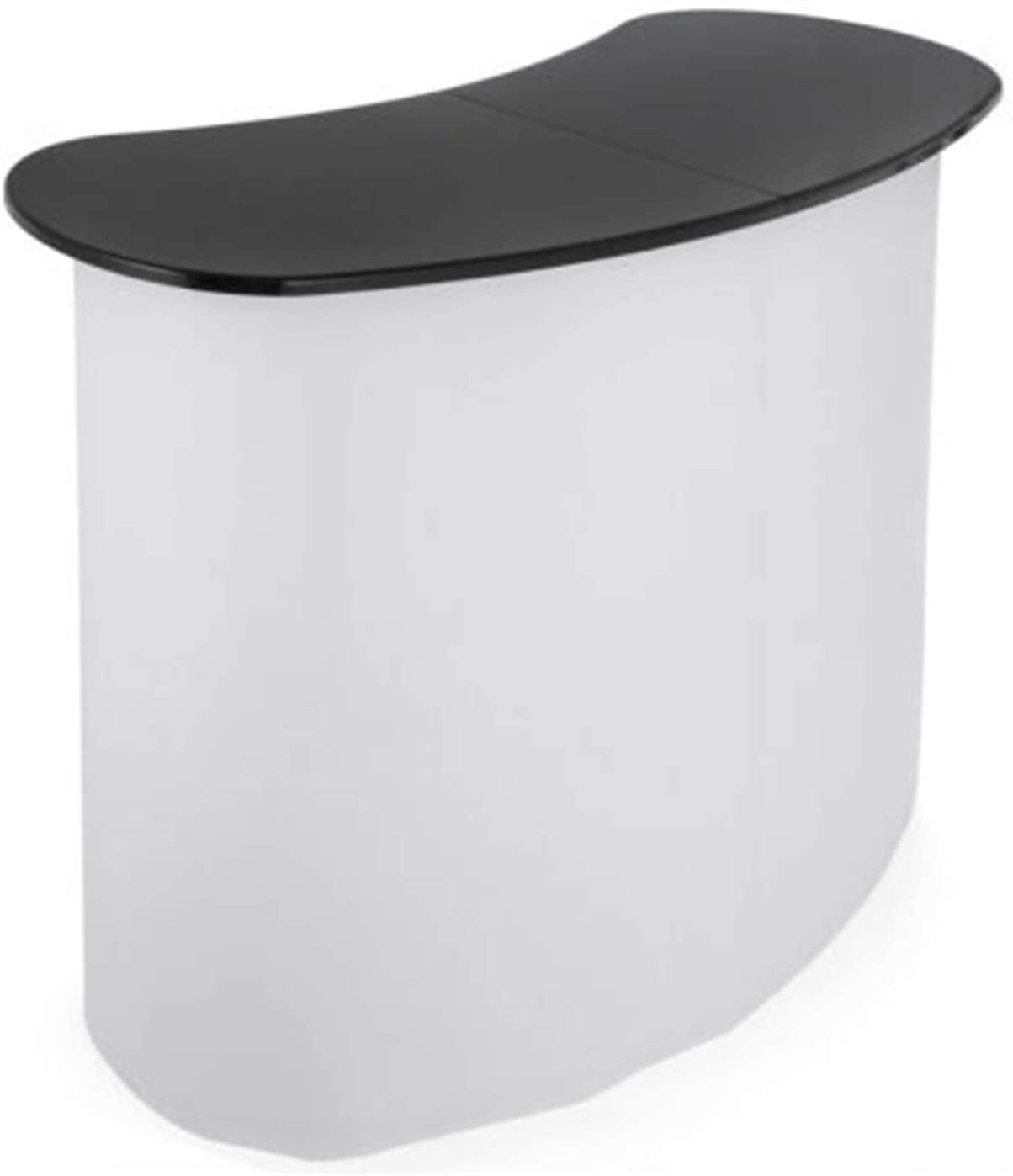 LOYALHEARTDY Portable Tradeshow Podium Table Podium Counter Table Stand ...