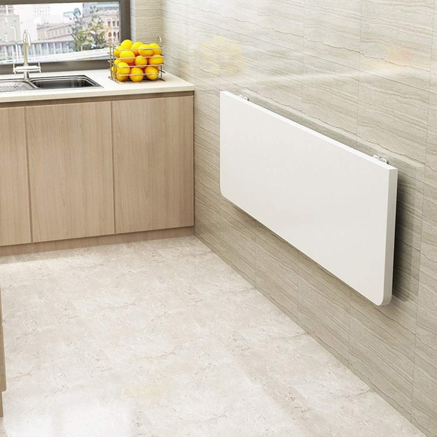 LOYALHEARTDY Wall Mounted Table | Multi-Function Fold Down Desk ...