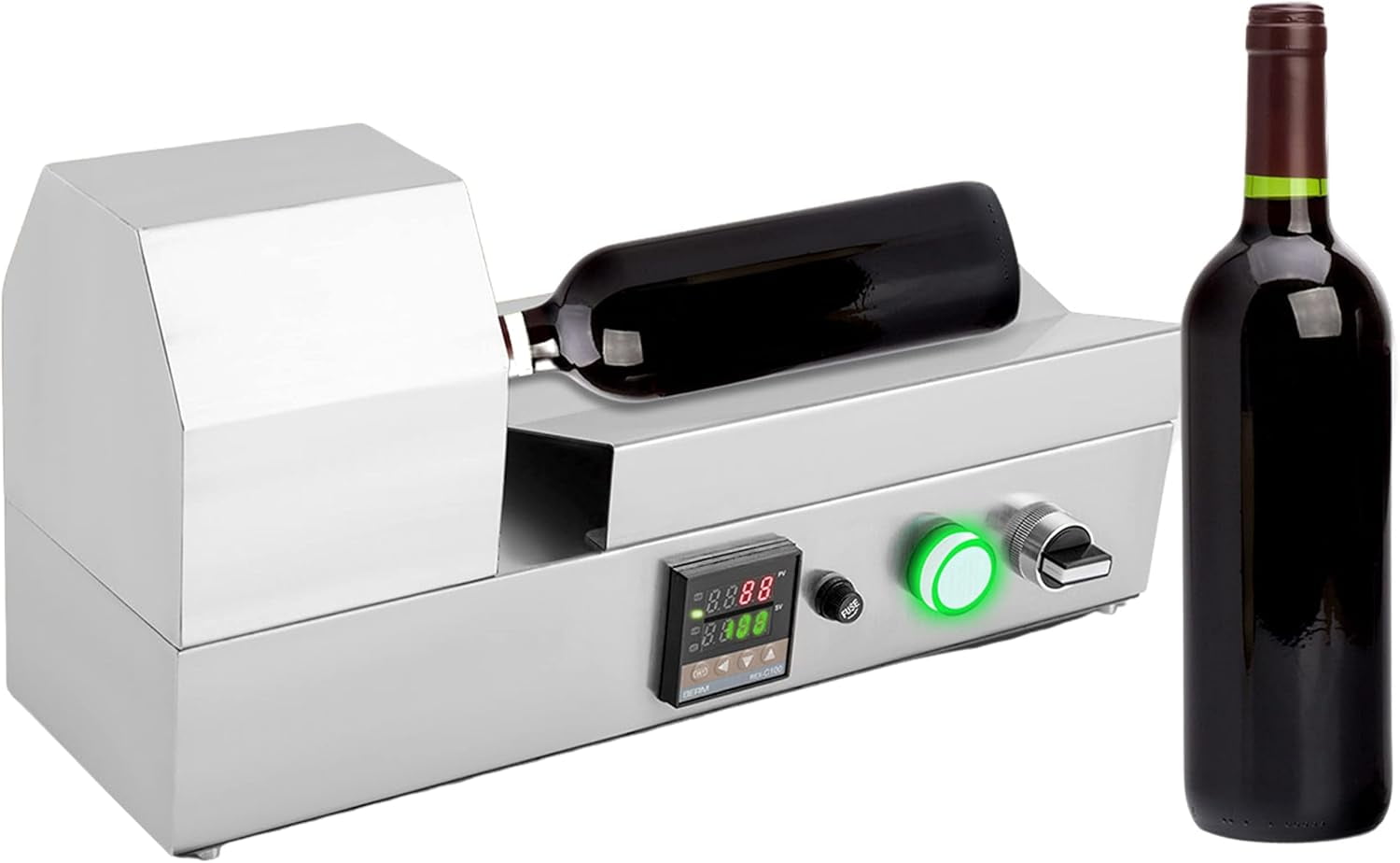 LOYALHEARTDY Wine Capsule Sealing Machine, 110V 1000W Wine Bottle Cap ...