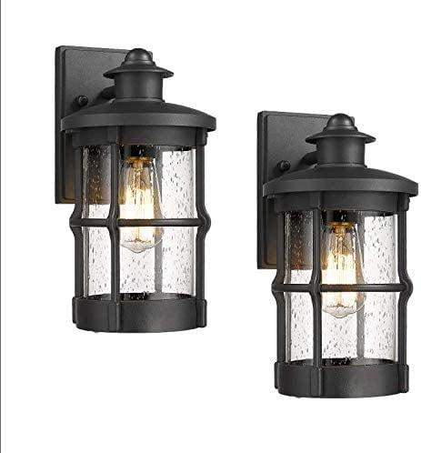 LOYEE Outdoor Wall Sconces, Outdoor Wall Lights, Exterior Wall Mount ...