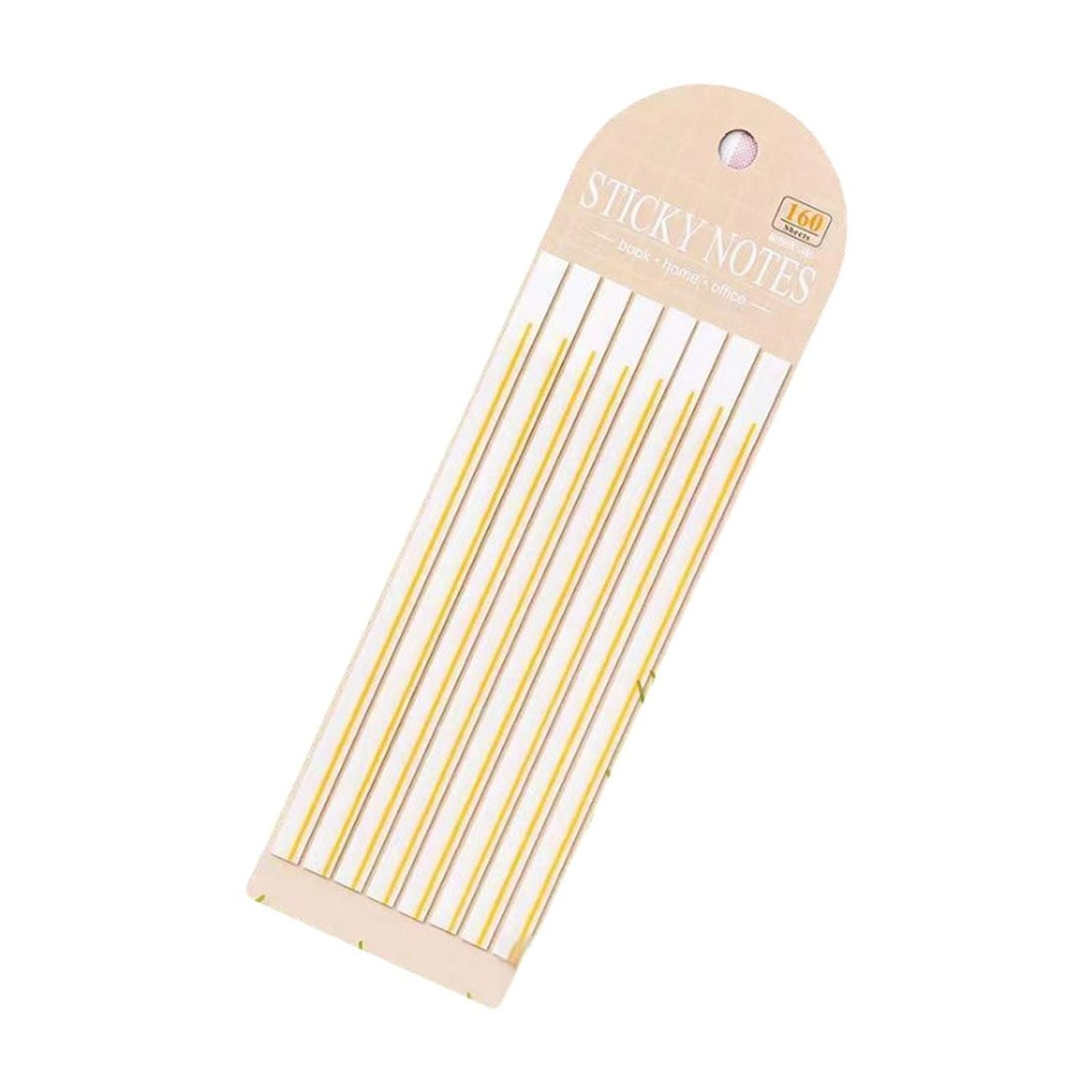 LOYI Extremely Fine Notes Horizontal Lines Long Strips Stickers Student ...