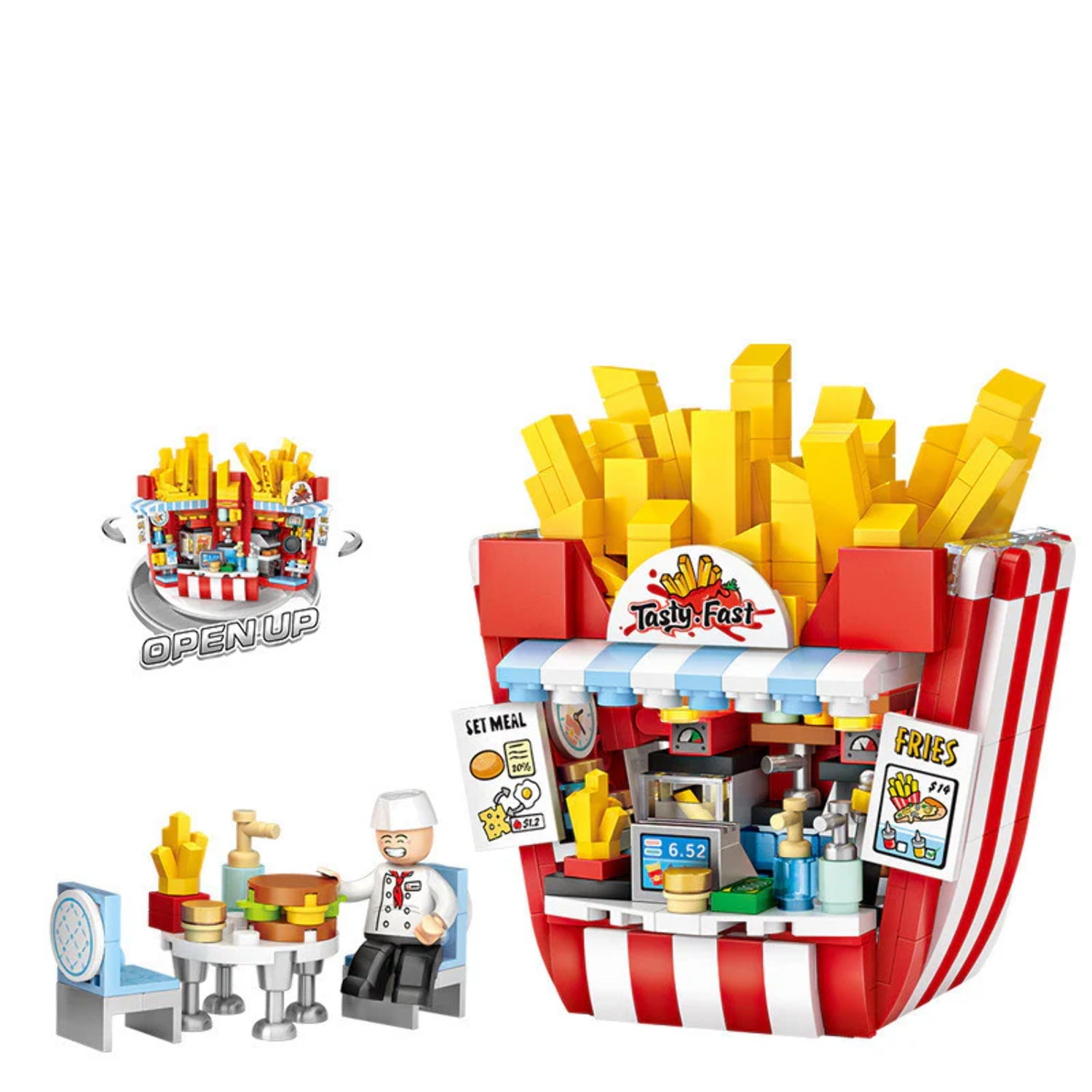 LOZ Building Blocks Mini Small Particle Building Blocks Children Educational Toys Diy Playground ...