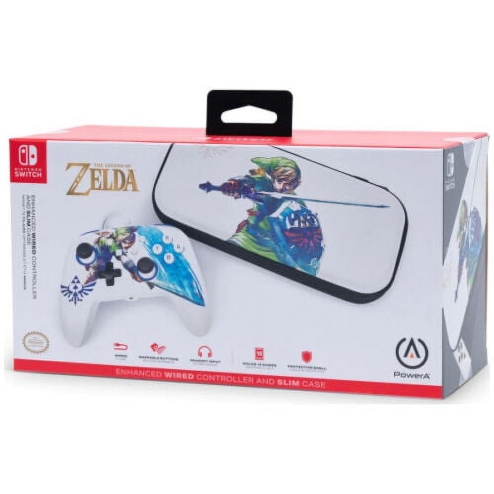 LOZ Link Master Sword Enhanced Wired Controller and Slim Case Bundle ...