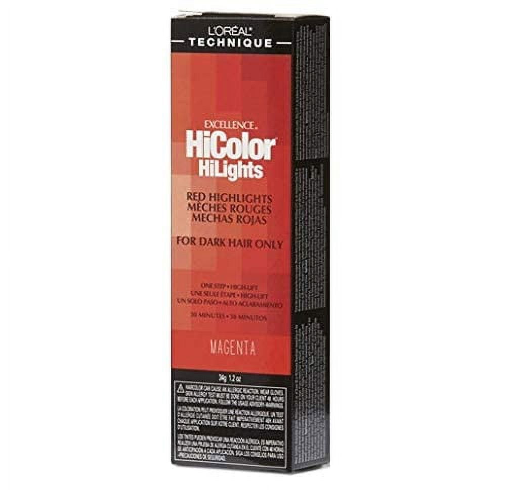 LOreal Excellence Hicolor Hilights Magenta 1.2 oz. - Walmart.com