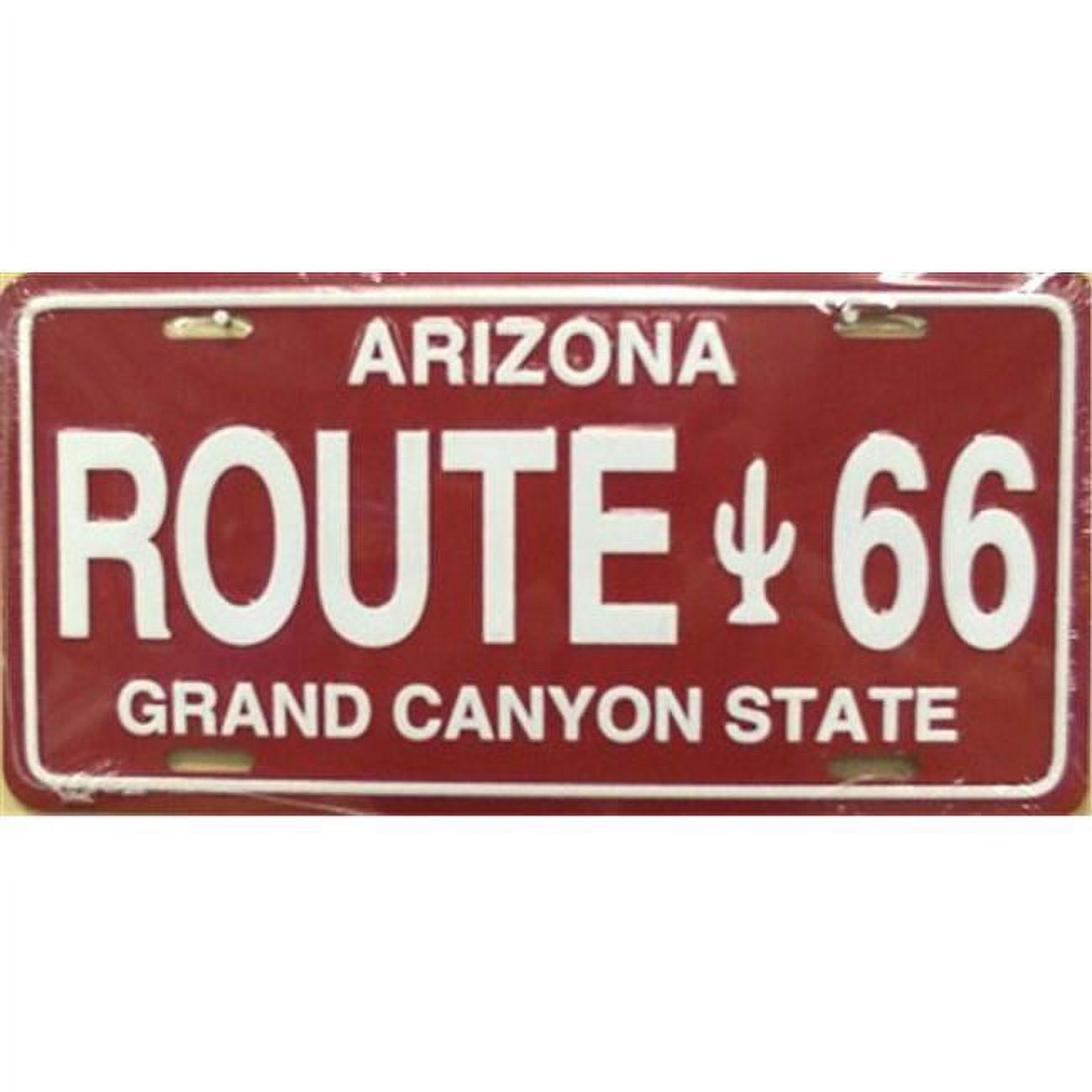 LP - 105 AZ Arizona Novelty Route 66 License Plate - A3075 - Walmart.com