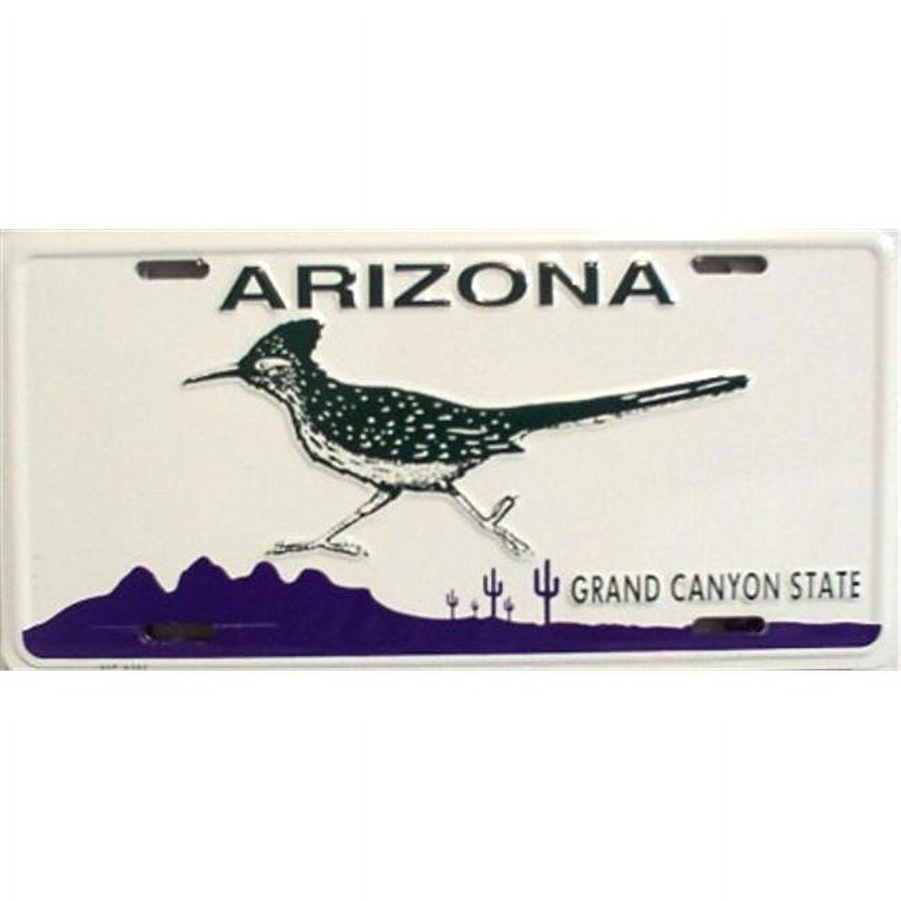 LP - 1080 AZ Arizona Roadrunner License Plate - 8327 - Walmart.com