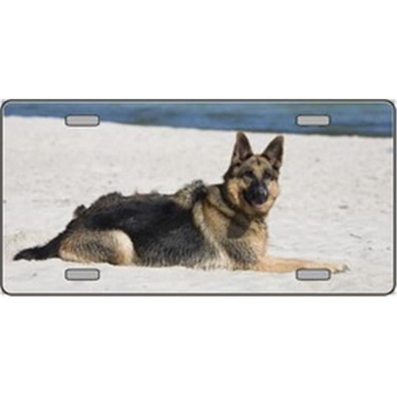 LP-2169 German Shepherd Dog Pet Novelty License Plates- Full Color ...