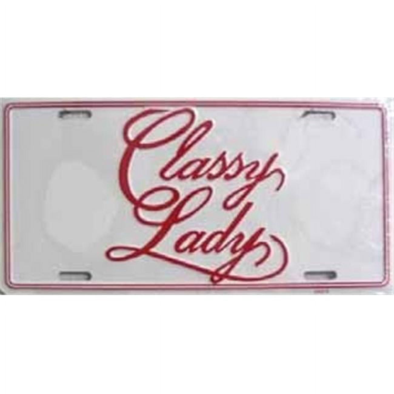 LP - 324 Classy Lady License Plate - 24070 - Walmart.com