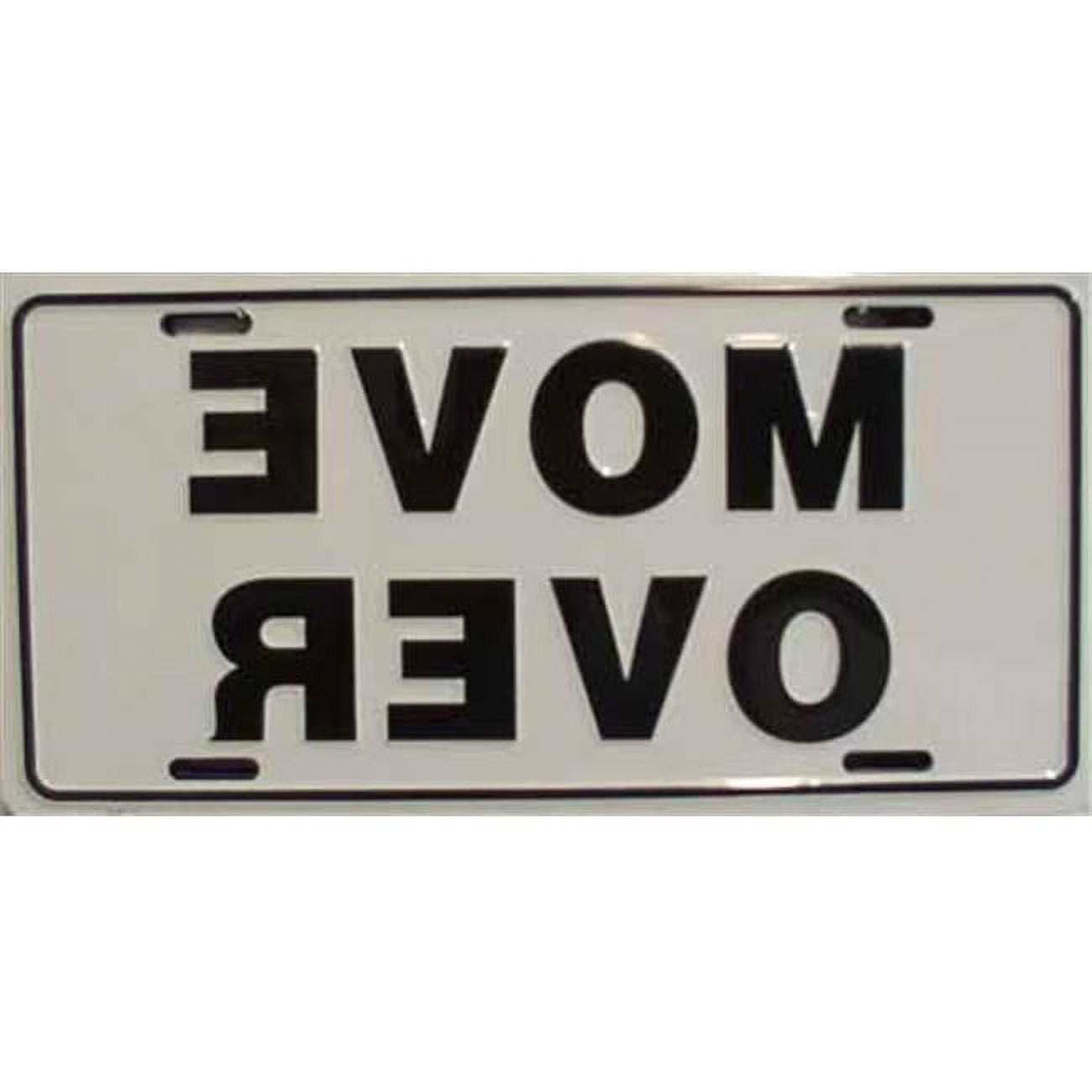 LP - 424 Move Over License Plate - A874 - Walmart.com