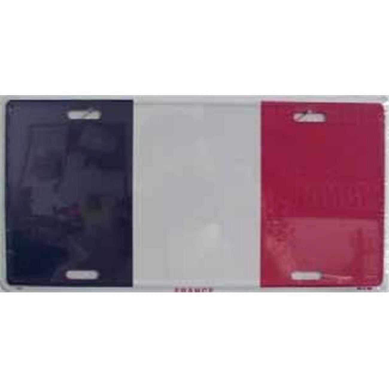 LP - 528 France Flag License Plate - 907 - Walmart.com