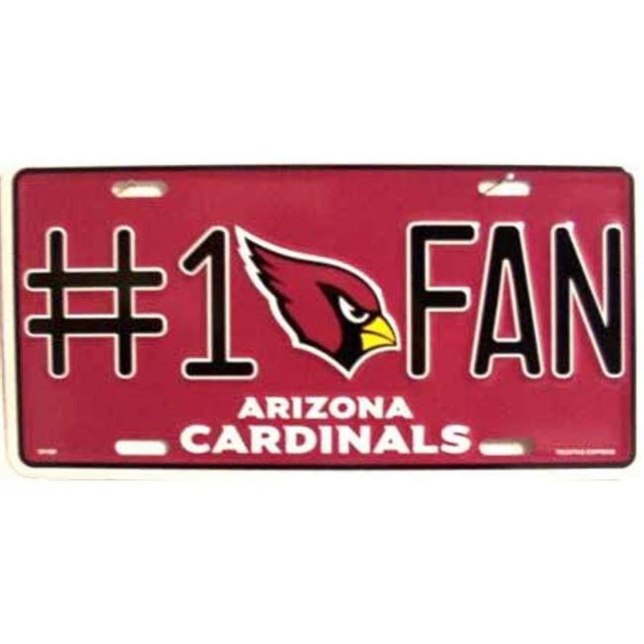 LP - 760 Cardinals No. 1 Fan License Plate - 3610M - Walmart.com
