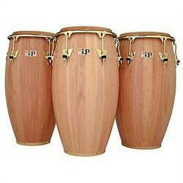 LP Classic Wood Conga 11-3/4", Natural/Chrome Shell Percussion ...