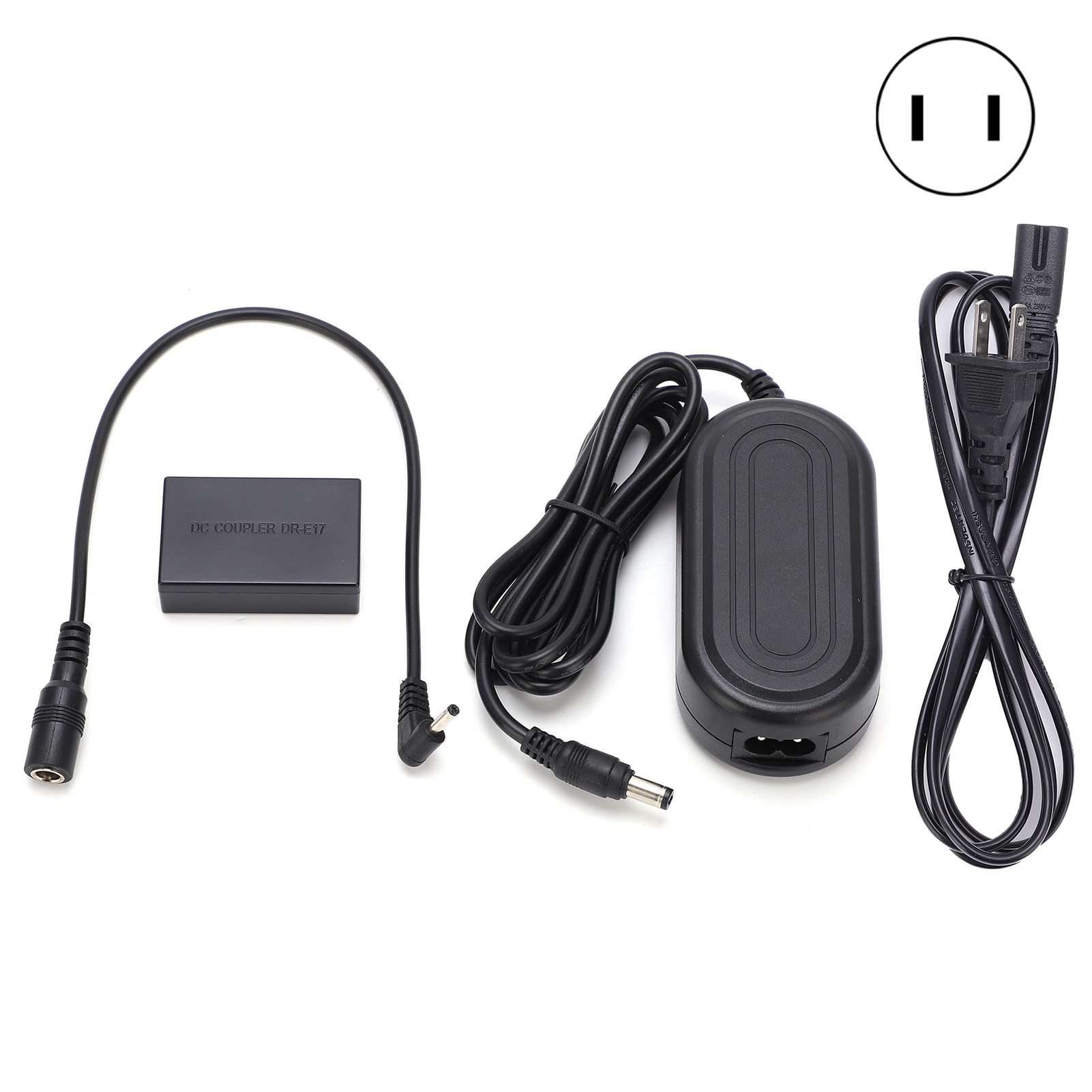 LP?E17 Dummy Battery with AC Power Supply Adapter Fully Decoded for ...