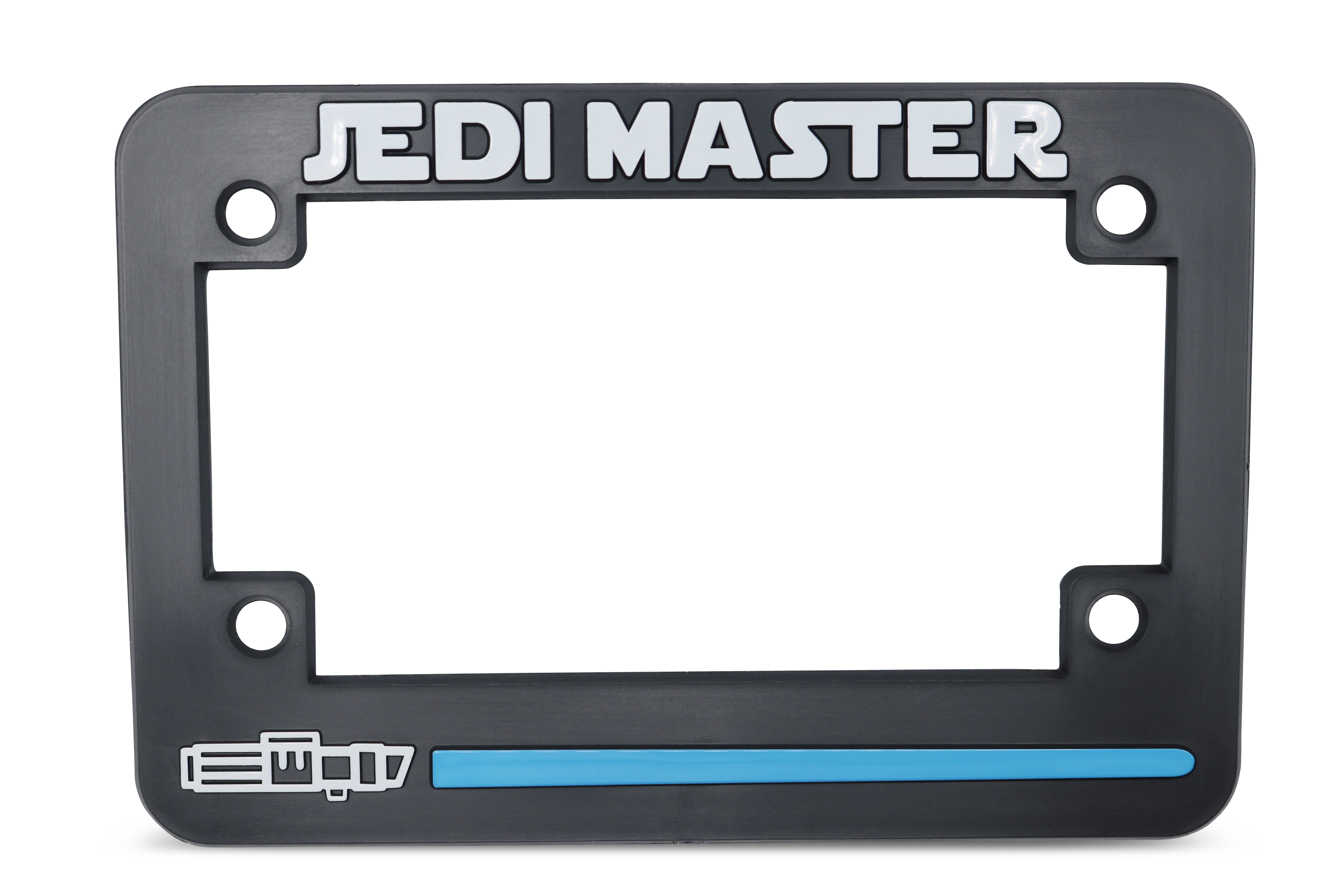 LP Frameworks Jedi Master 3D Raised Motorcycle License Plate Frame | 1 ...