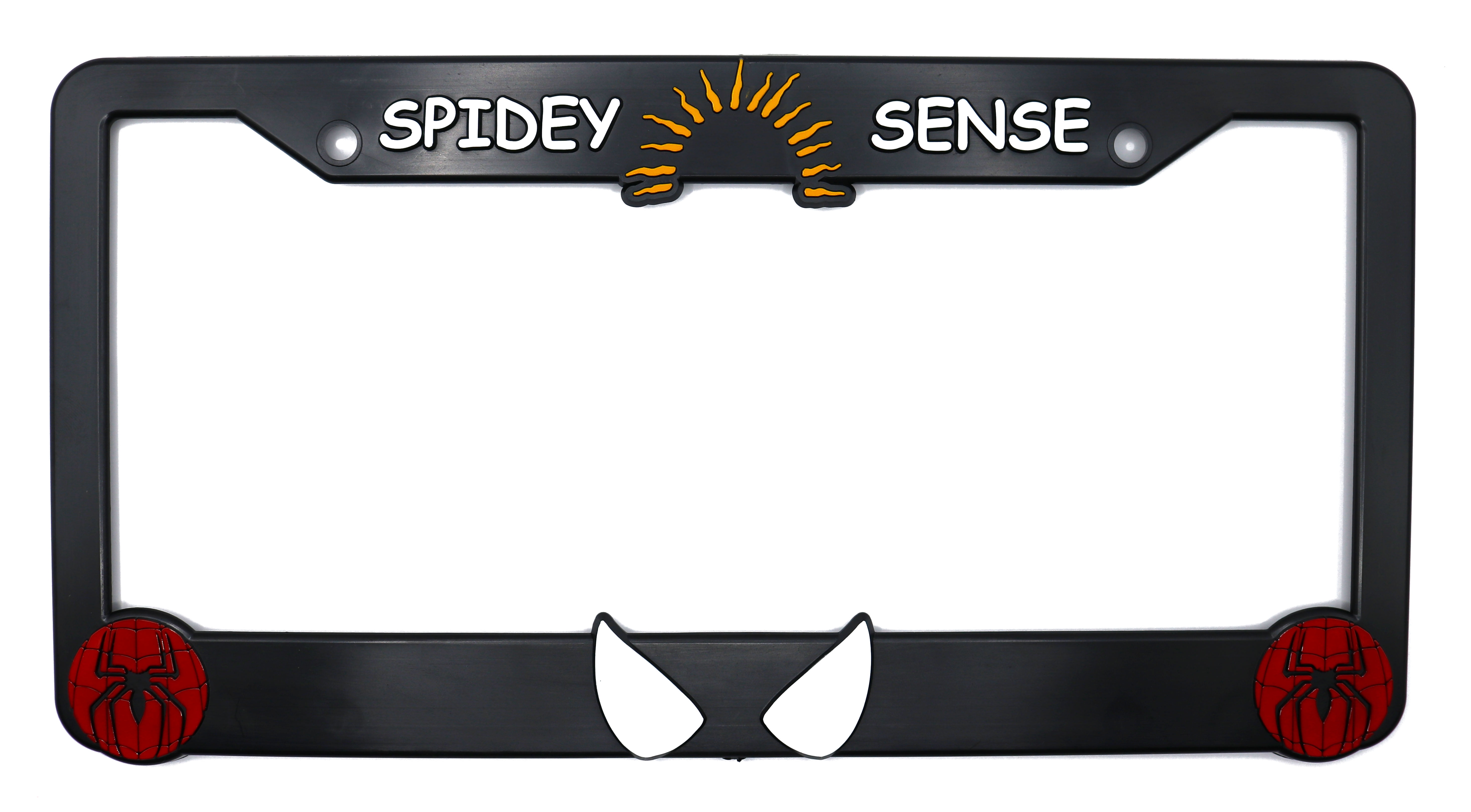 LP Frameworks Spidey Sense 3D Raised License Plate Frame | 1 Pack ...