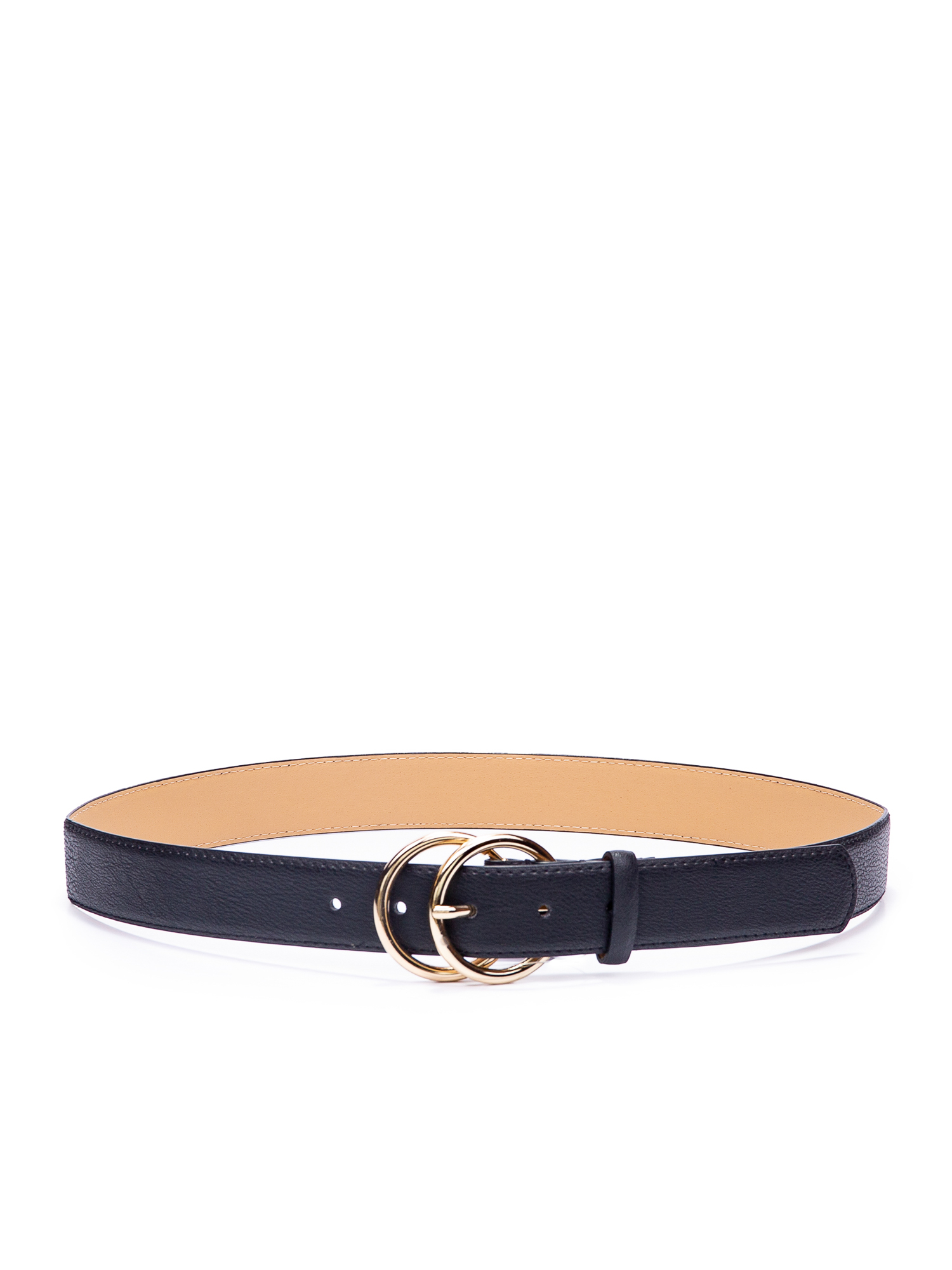 Time and Tru Women's Double Loop Harness Belt, Black - Walmart.com