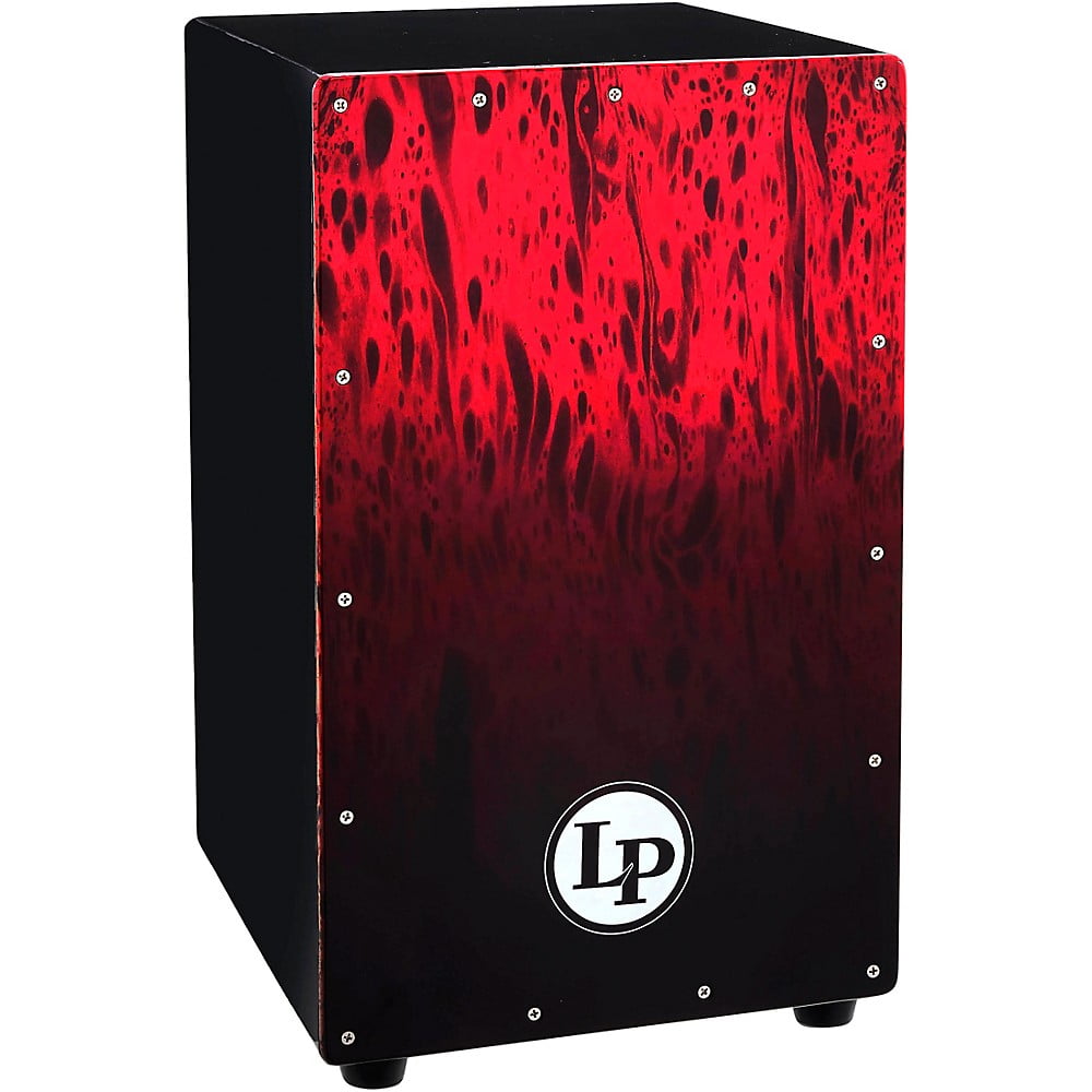 Latin Percussion LPP1331-RMFC Performer String Cajon - Red Fade ...