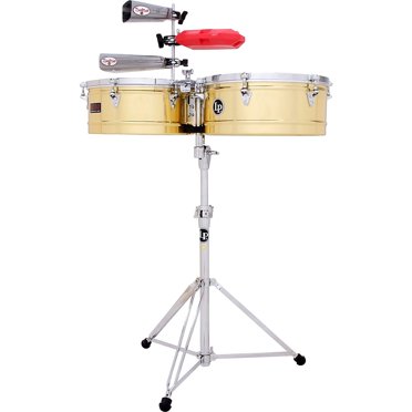 14 - 15 Brass Timbales - Walmart.com