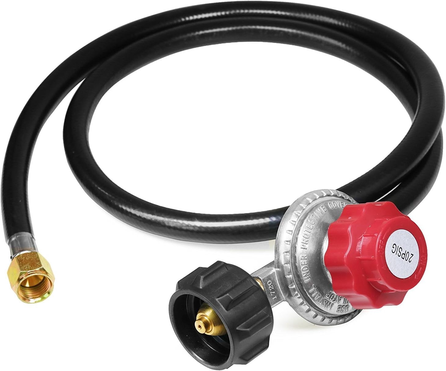 LP Propane Gas Regulator Set [948-692] Propane 0-20 PSI Adjustable ...