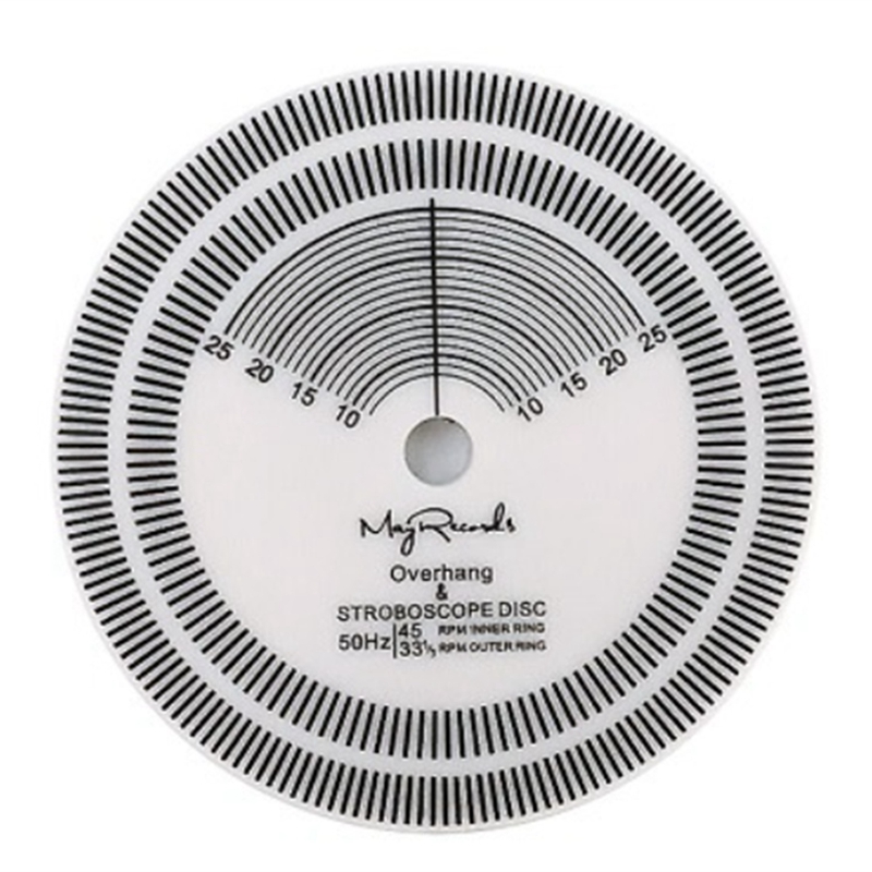 LP Record Player Strobe Disc Calibration Tachometer Record Player Speed ...