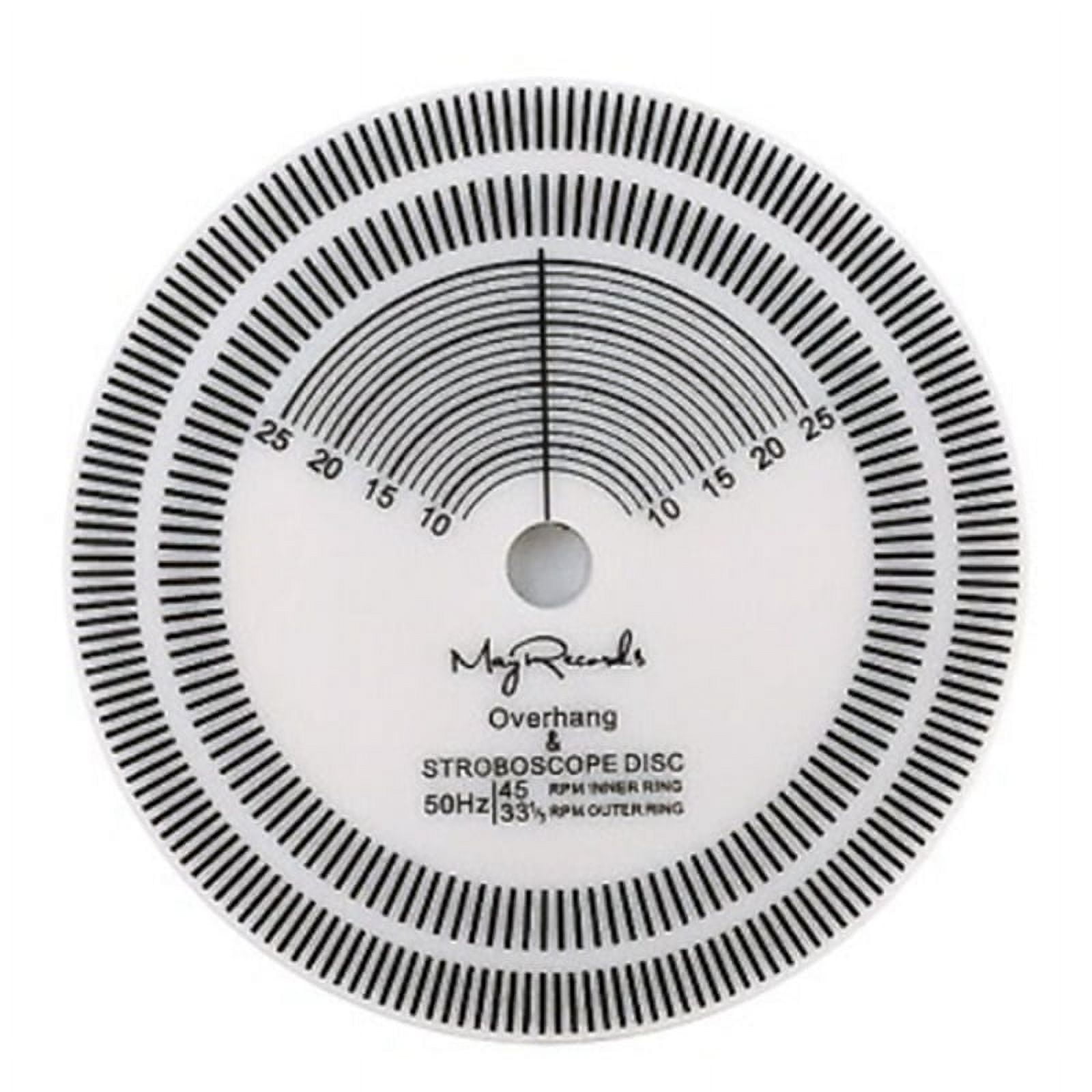 LP Record Player Strobe Disc Calibration Tachometer Speed Detection New ...