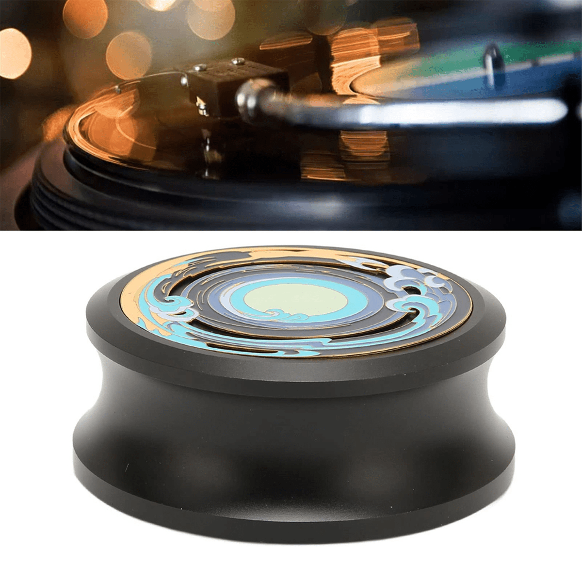 LP Record Weight Stabilizer Record Clamp Turntable Disc Stabilizer for ...
