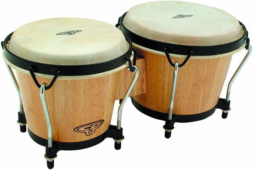 LP Traditional Wood Bongos - Natural - Walmart.com