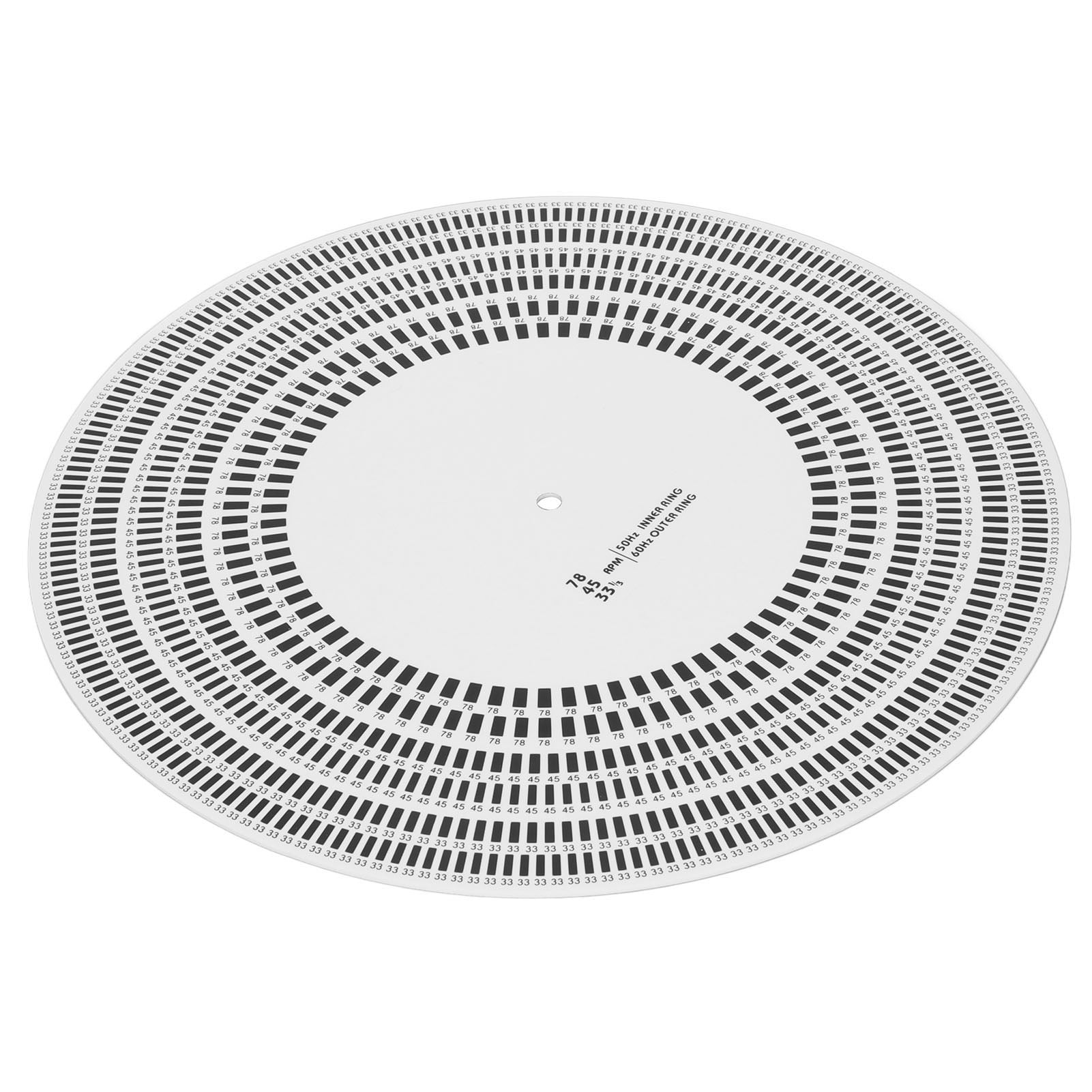 LP Turntable Calibration Strobe, Detect Speed, Adjust Cartridge, 50 ...
