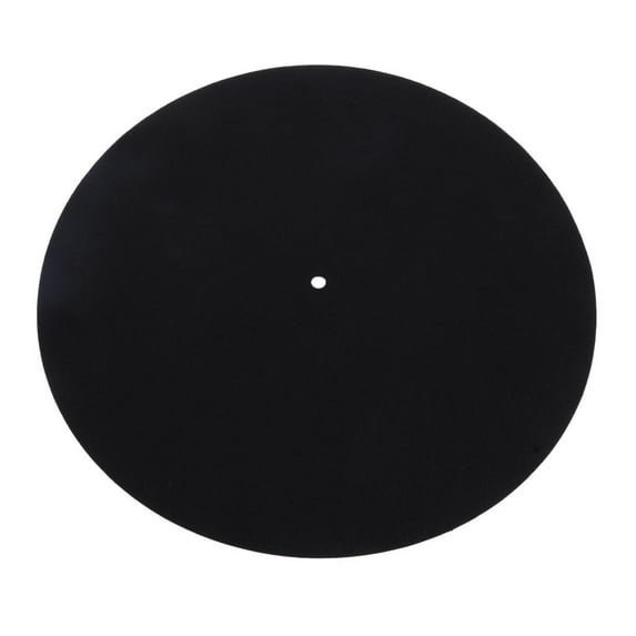 LP Turntable Player Slip-mat Record Player Static Vibration Black Mat ...