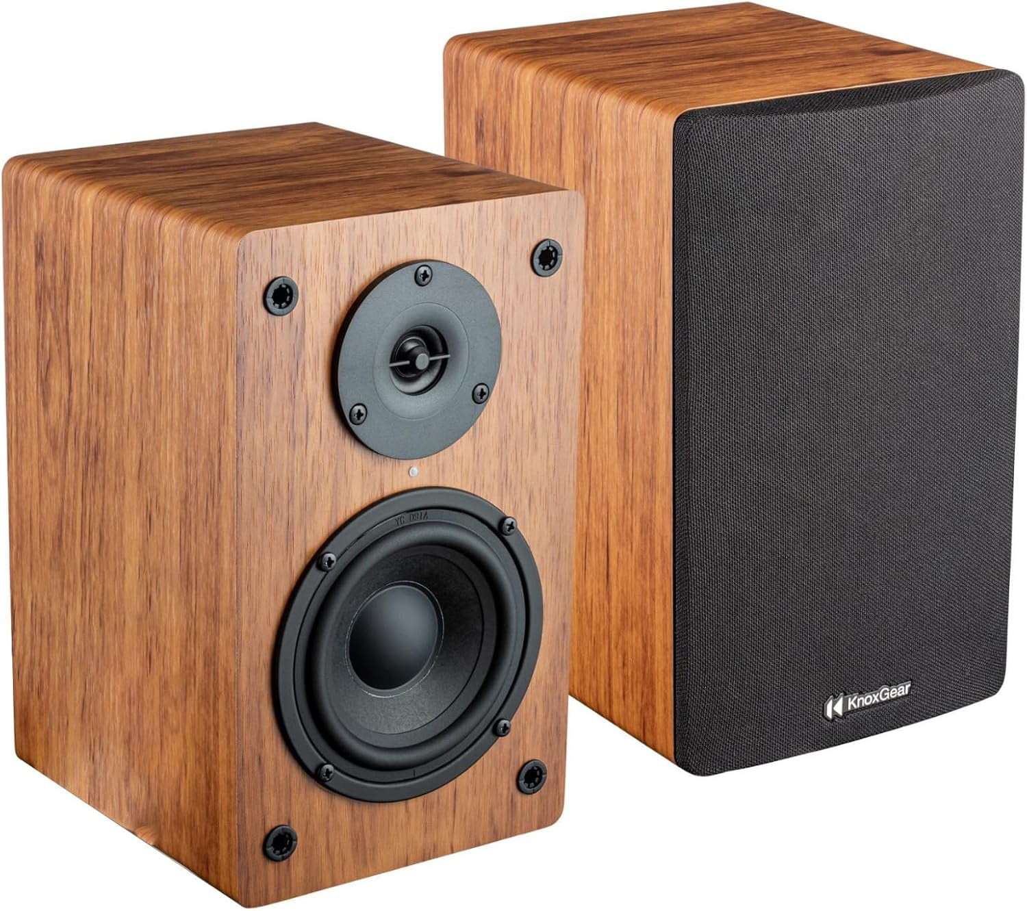 LP1 Powered Bluetooth Bookshelf Speakers Pair - Turntable, Record ...