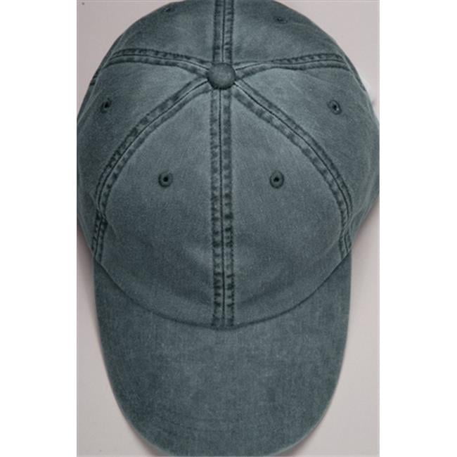 LP101 Optimum-Solid Pigment Dyed 6 Panel Low Profile Cap- Charcoal ...